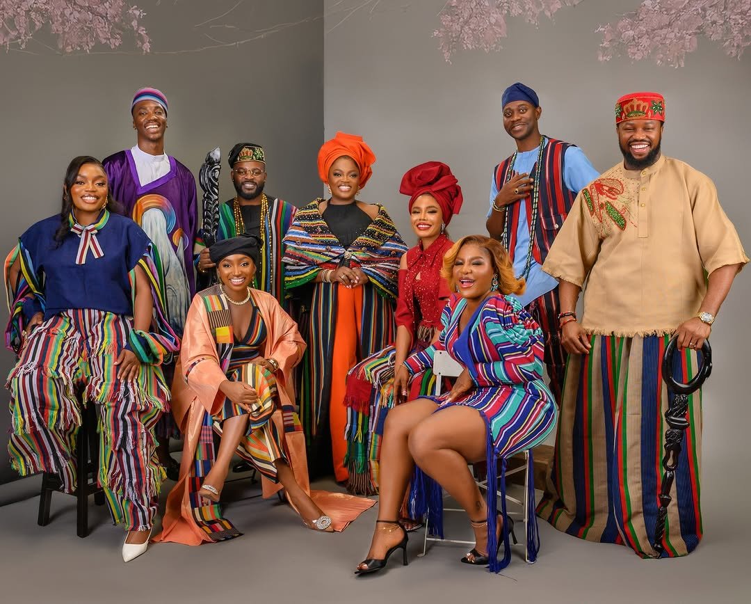 Funke Akindele & Everybody Loves Jenifa Crew Celebrate 2025 in Bold ...